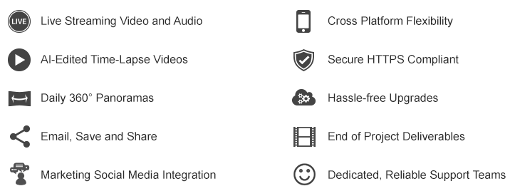 Construction Camera Solutions, Time-Lapse, Webcams