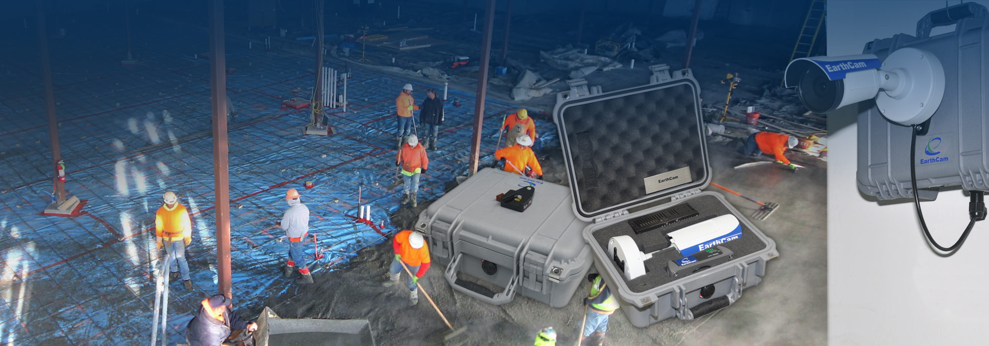 Jobsite Construction Cameras and Time-Lapse Webcams by EarthCam.net