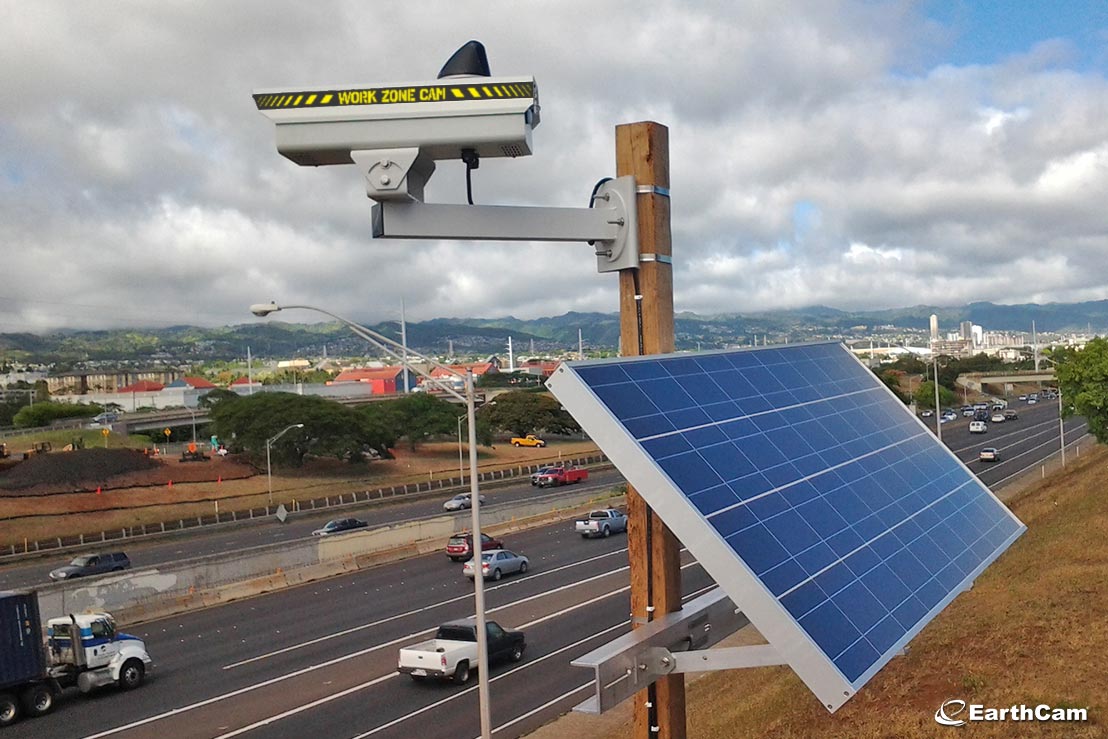 Solar Powered Construction Cameras