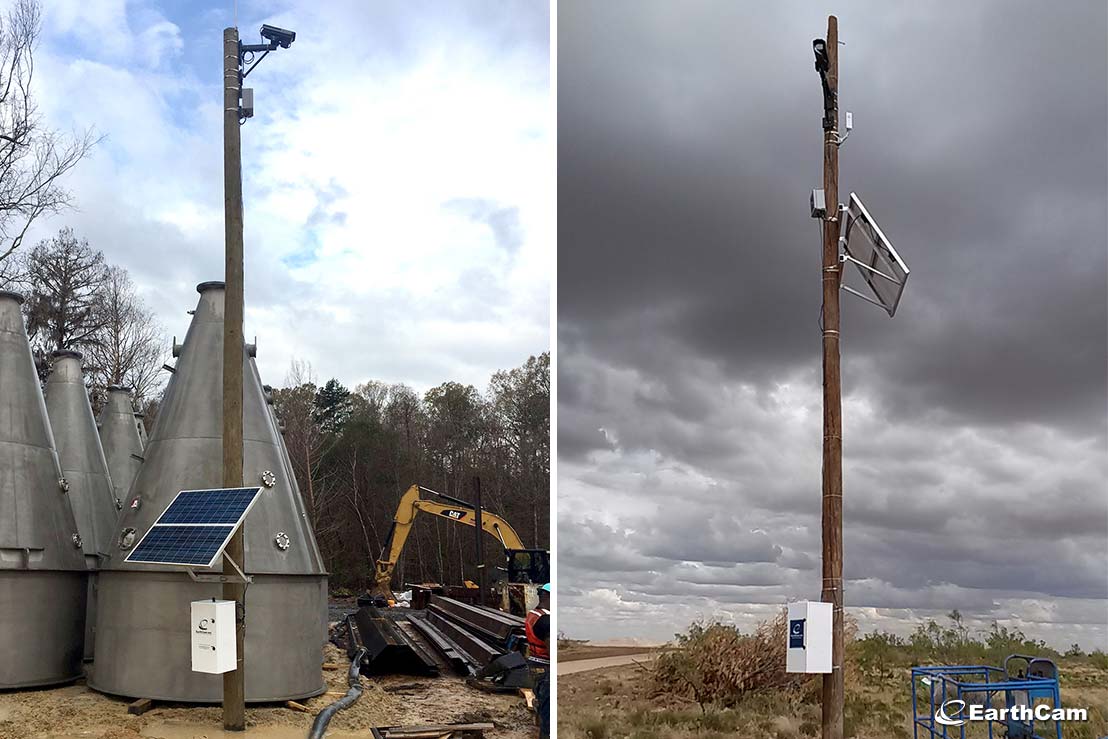 Solar Powered Construction Cameras